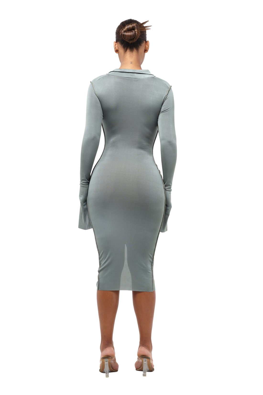 MOOREA DRESS - GULL GREY – CouCoo
